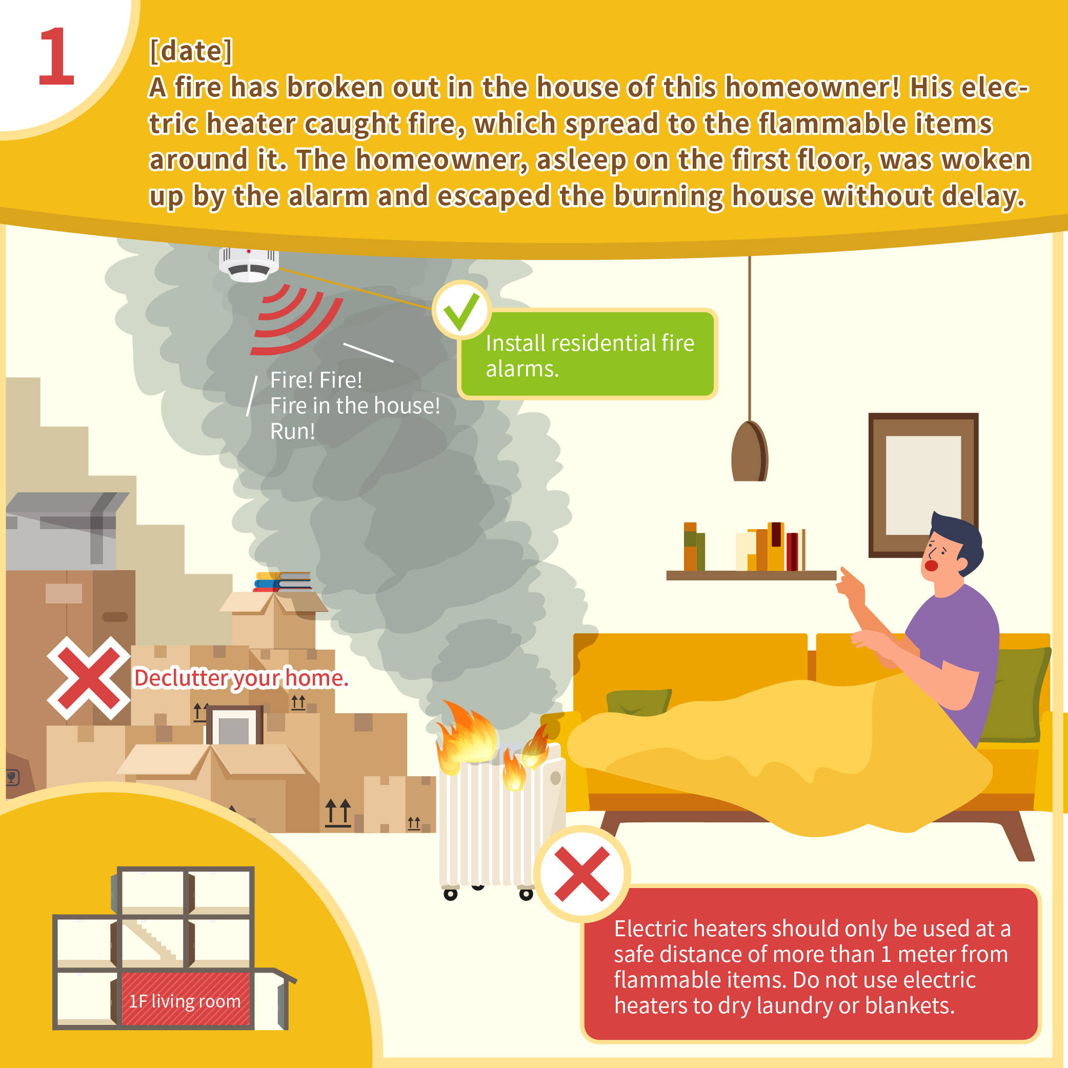 內政部消防署消防防災館 > Downloads > For Dummies > Fire > A successful Escaping ...
